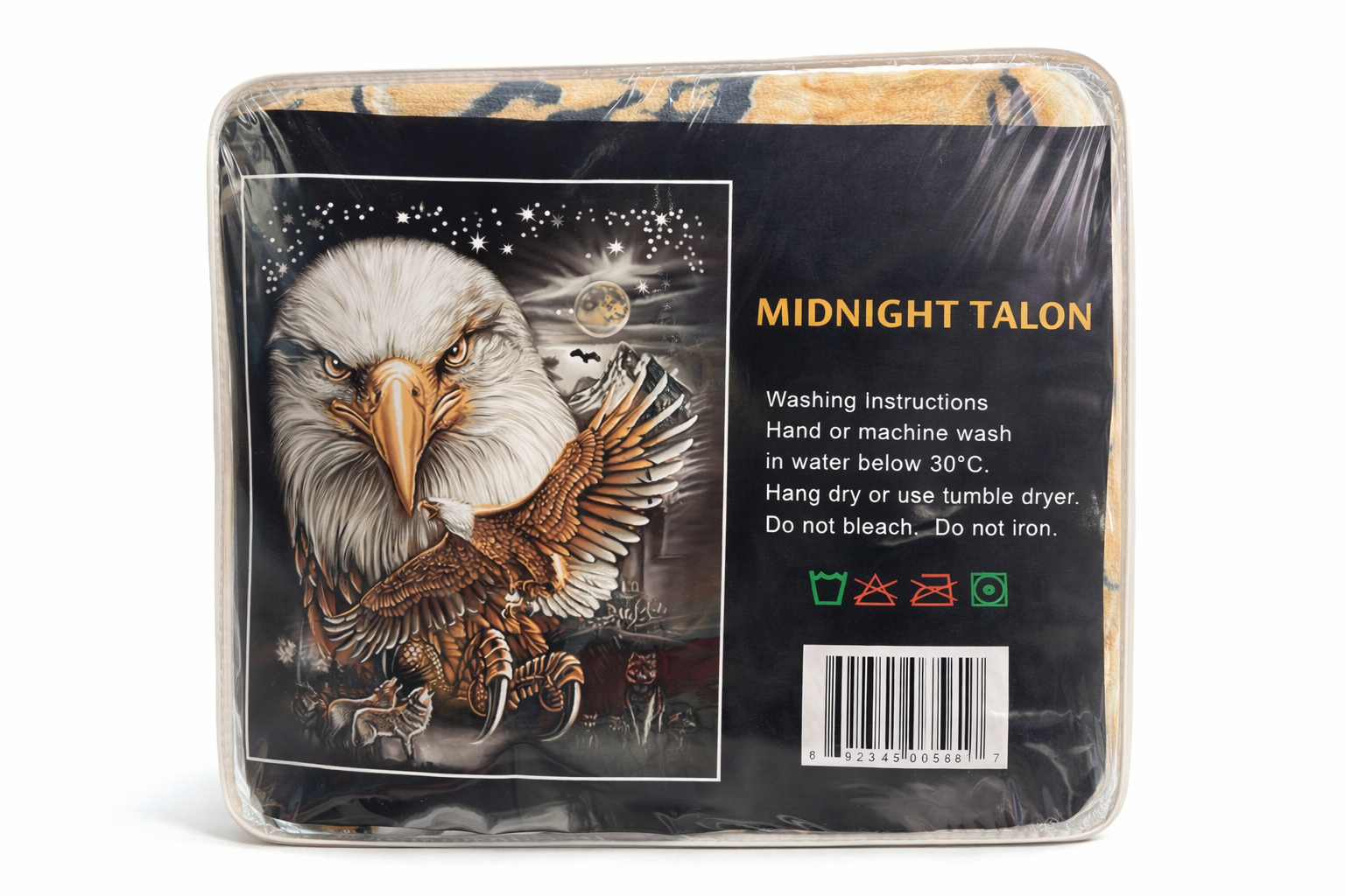 IRON WING EAGLE LUXURY BLANKET QUEEN - Radical Vape Shop