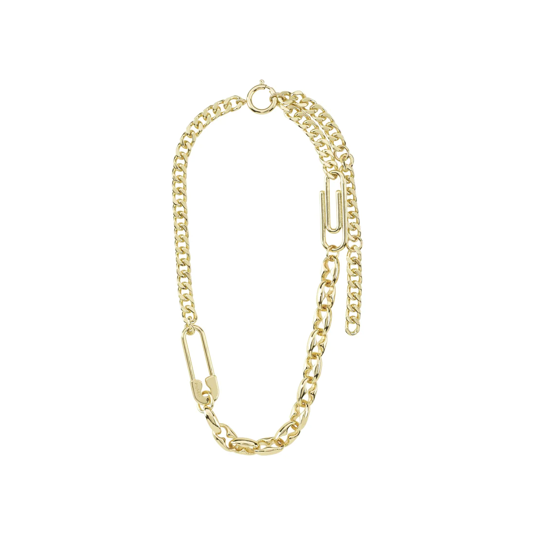 Safety pin chain store