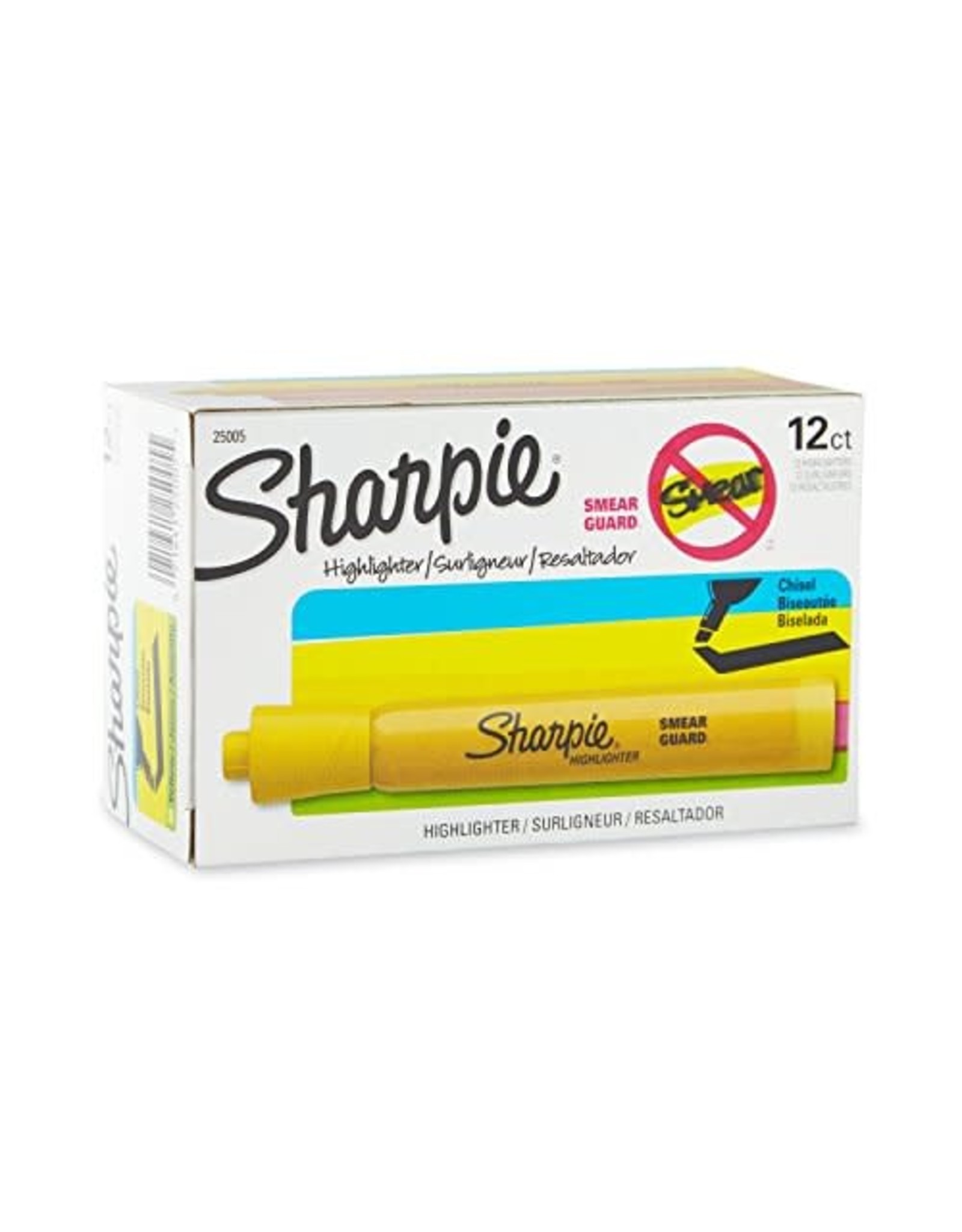 Sharpie HIGHLIGHTER-SHARPIE TANK, YELLOW - NSIXTY Trading Company Ltd.