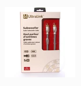 Ultralink Ultralink Caliber 6M Subwoofer Cable - NSIXTY Trading Company ...
