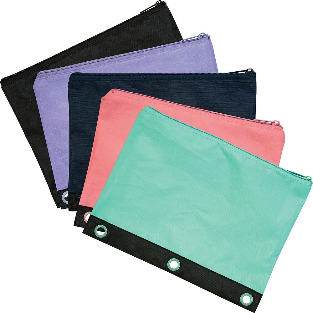 Merangue PENCIL CASE-3-RING BINDER, NYLON ASSORTED - NSIXTY Trading ...