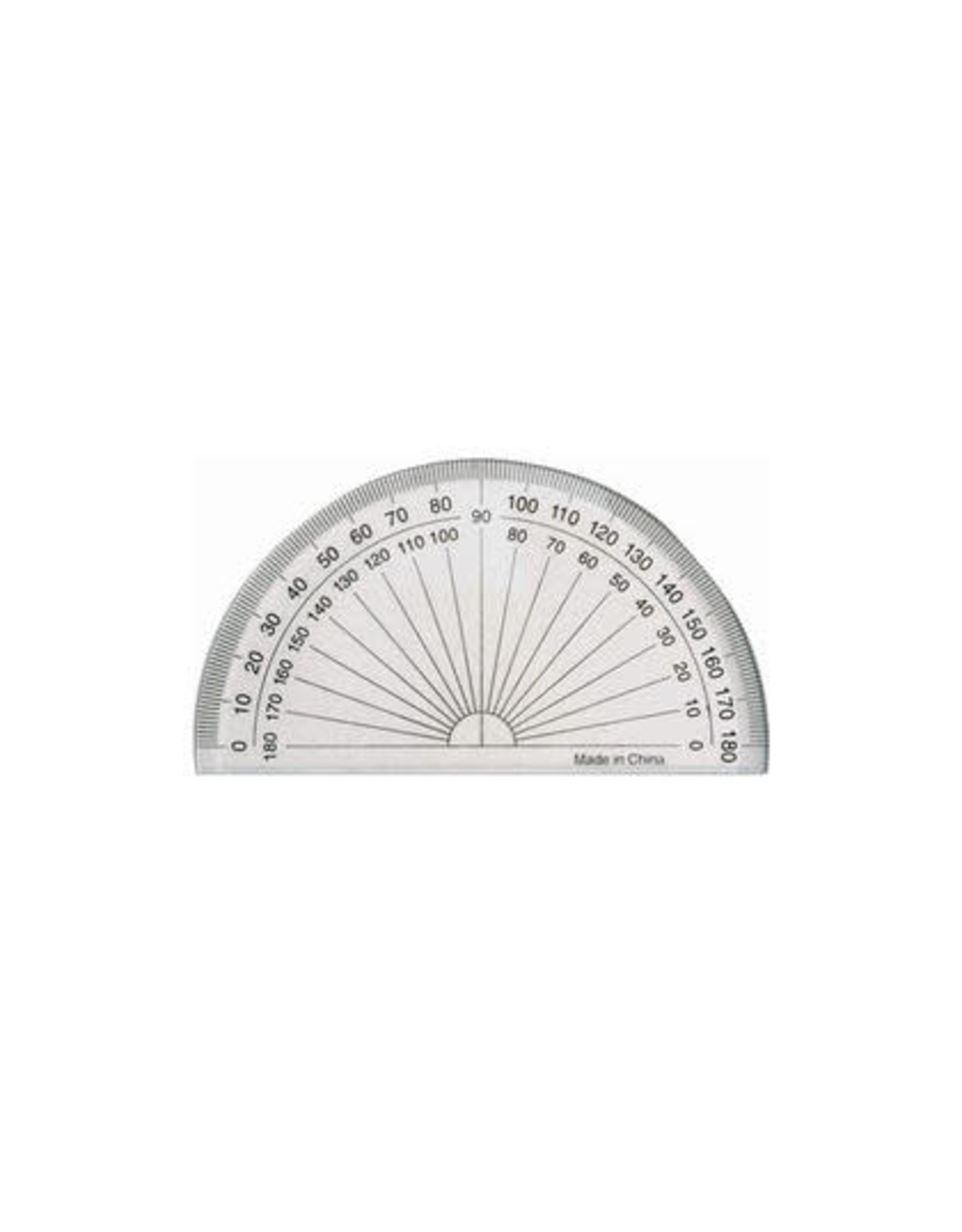 Acme United Westcott 4" Protractor - 180 degrees - NSIXTY Trading ...