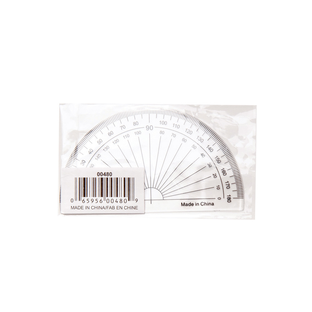 Acme United Westcott 4" Protractor - 180 degrees - NSIXTY Trading Company Ltd.