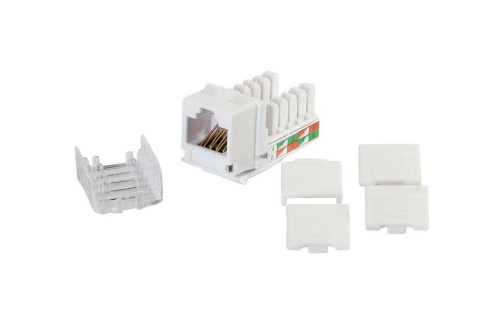 LEGRAND LEGRAND AV CAT6 KEYSTONE JACK WHT - NSIXTY Trading Company Ltd.