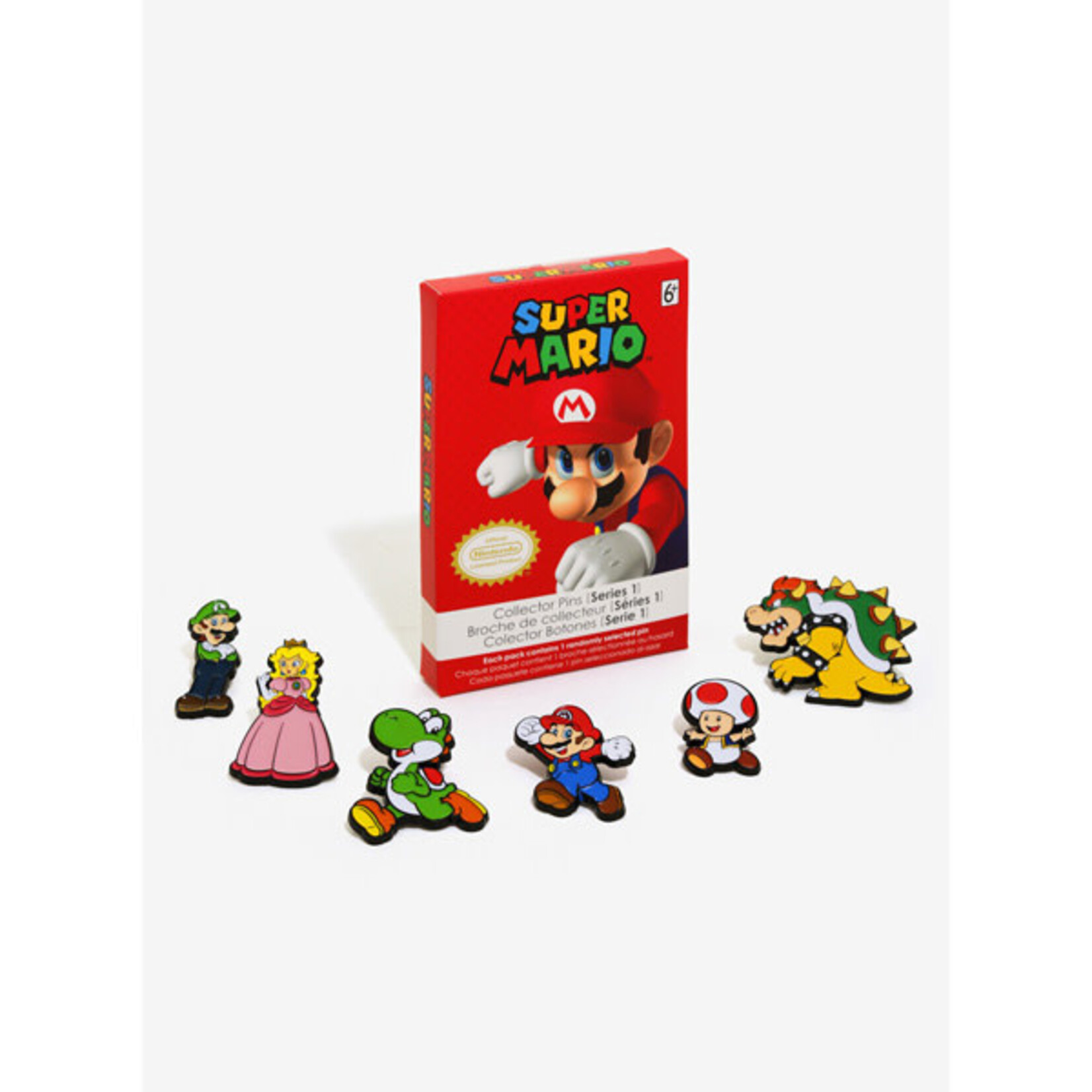 Super Mario Collector Pin Blind Box - NSIXTY Trading Company Ltd.