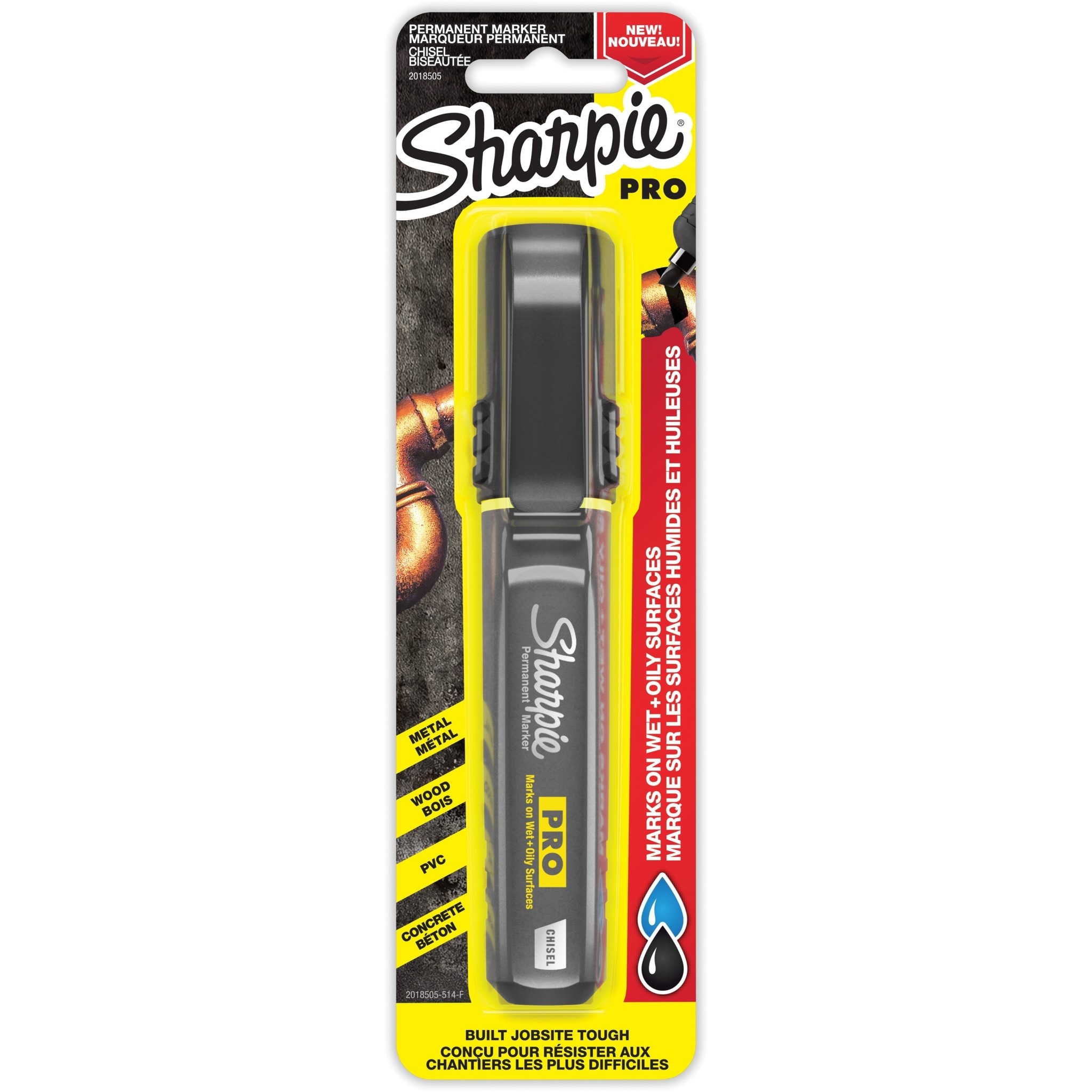 Sharpie Sharpie PRO Permanent Marker Chisel Point - Black - NSIXTY ...