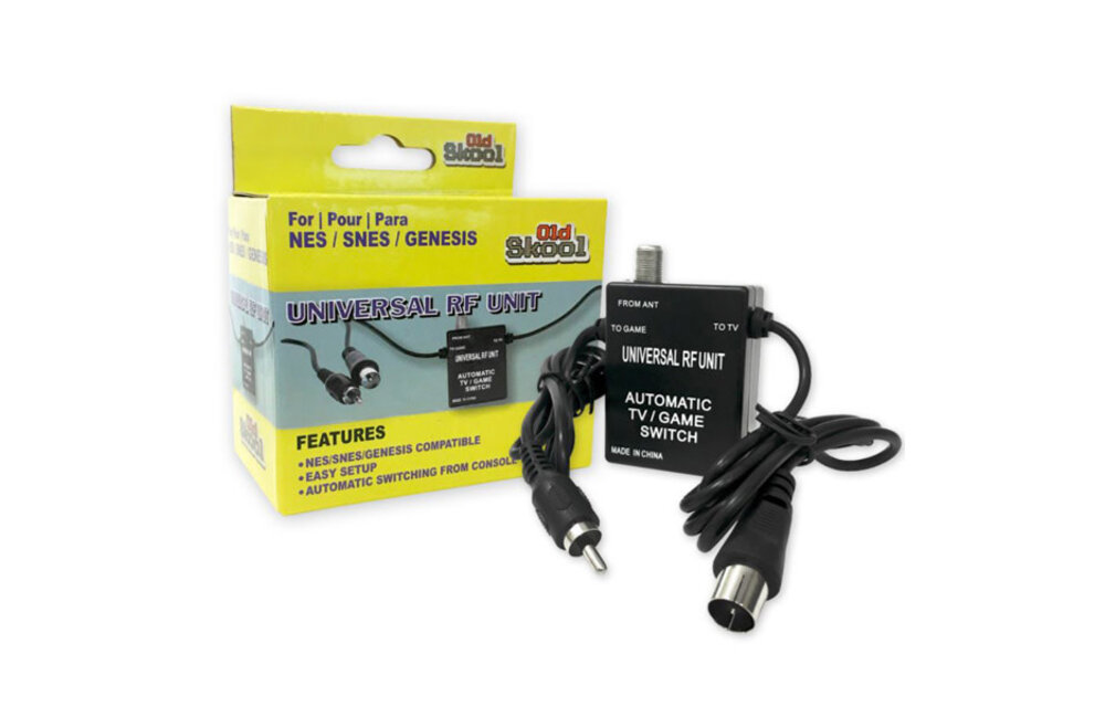 Nes/Snes/Gen Rf Adapter Universal [Old Skool] - NSIXTY Trading Company Ltd.