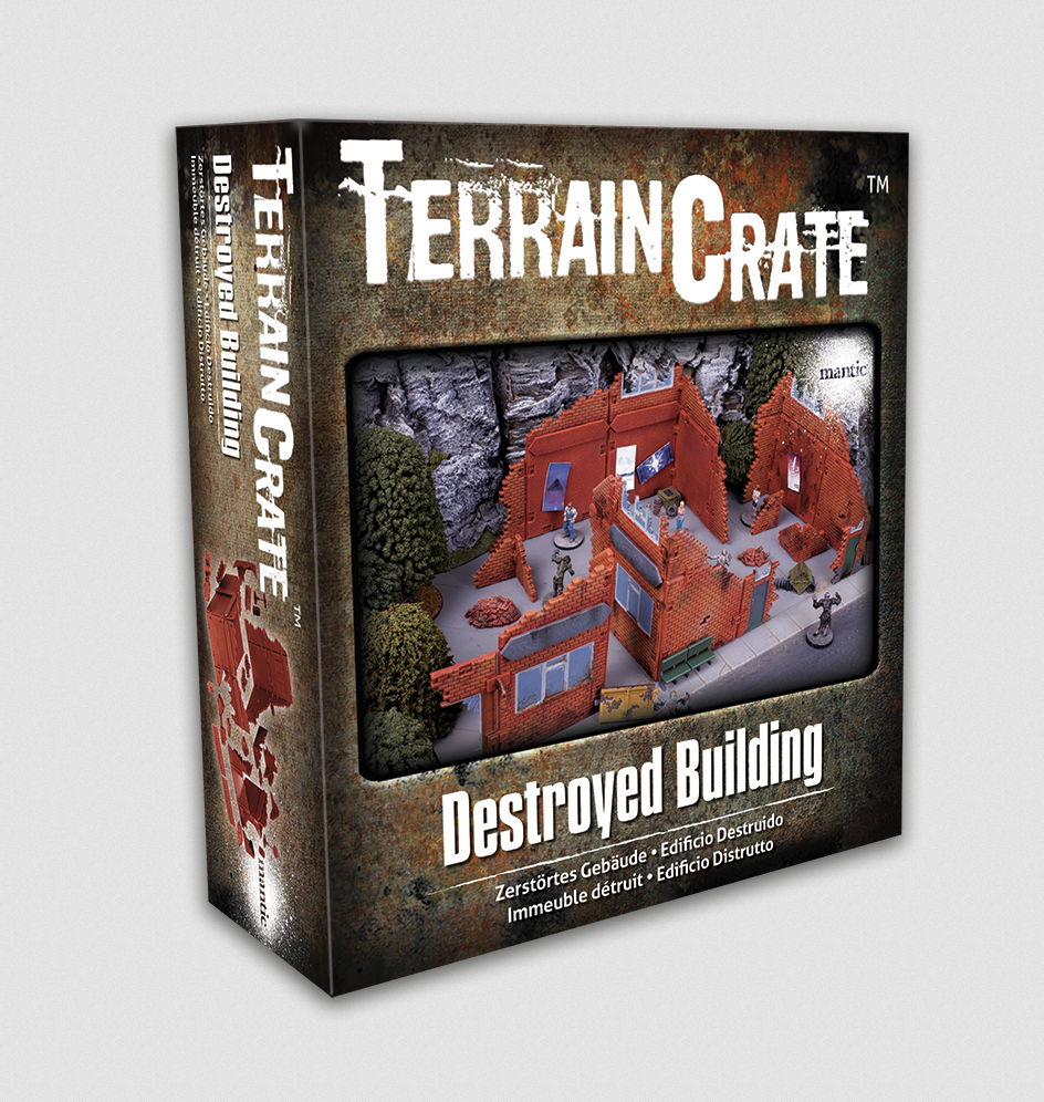 TERRAIN CRATE - DESTROYED BUILDING - NSIXTY Trading Company Ltd.