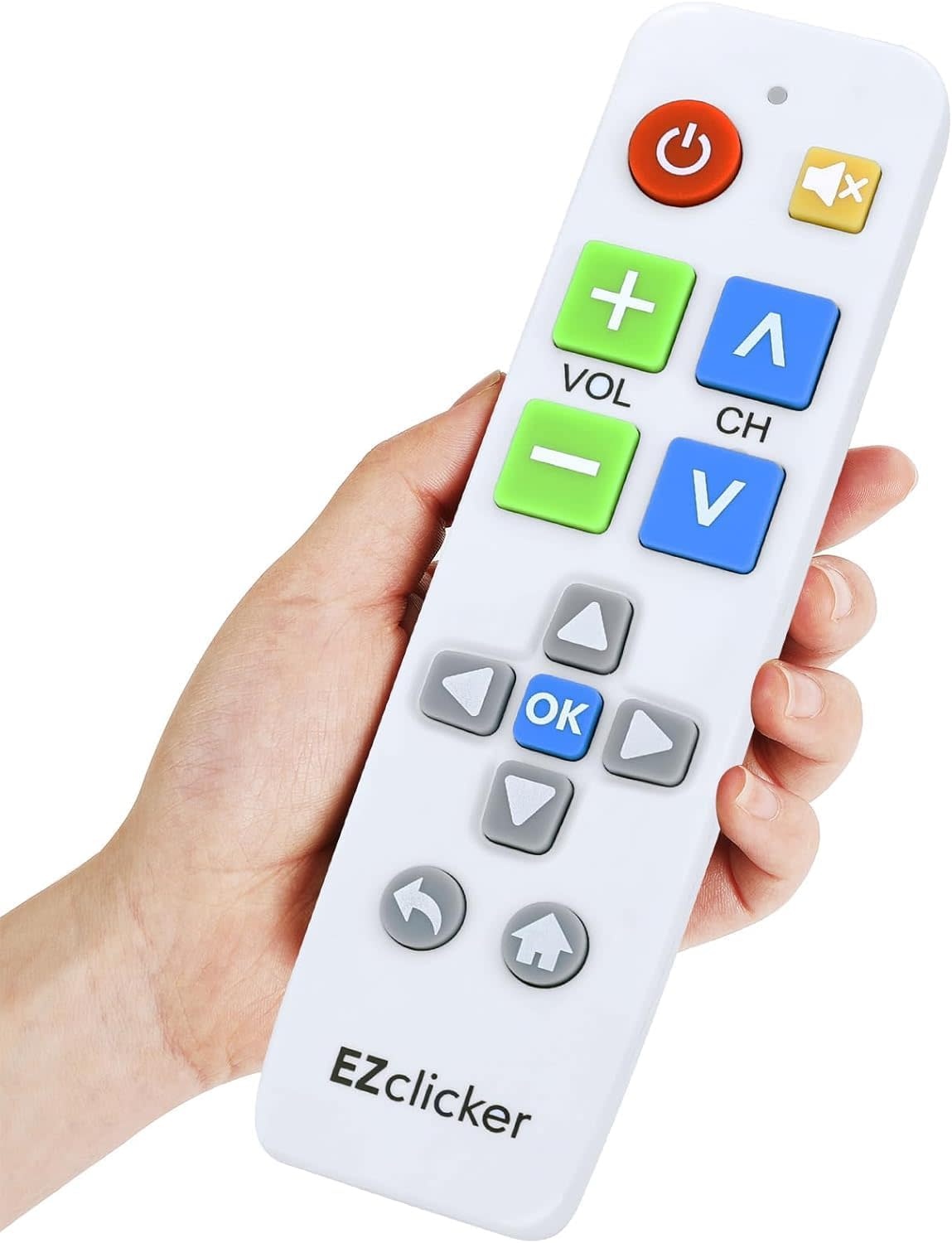 EZclicker Big Button Universal TV Remote (White) - NSIXTY Trading ...