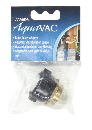 MARINA Aquavac Brass Faucet Adapter - Roger's Aquatics & Pet Supplies