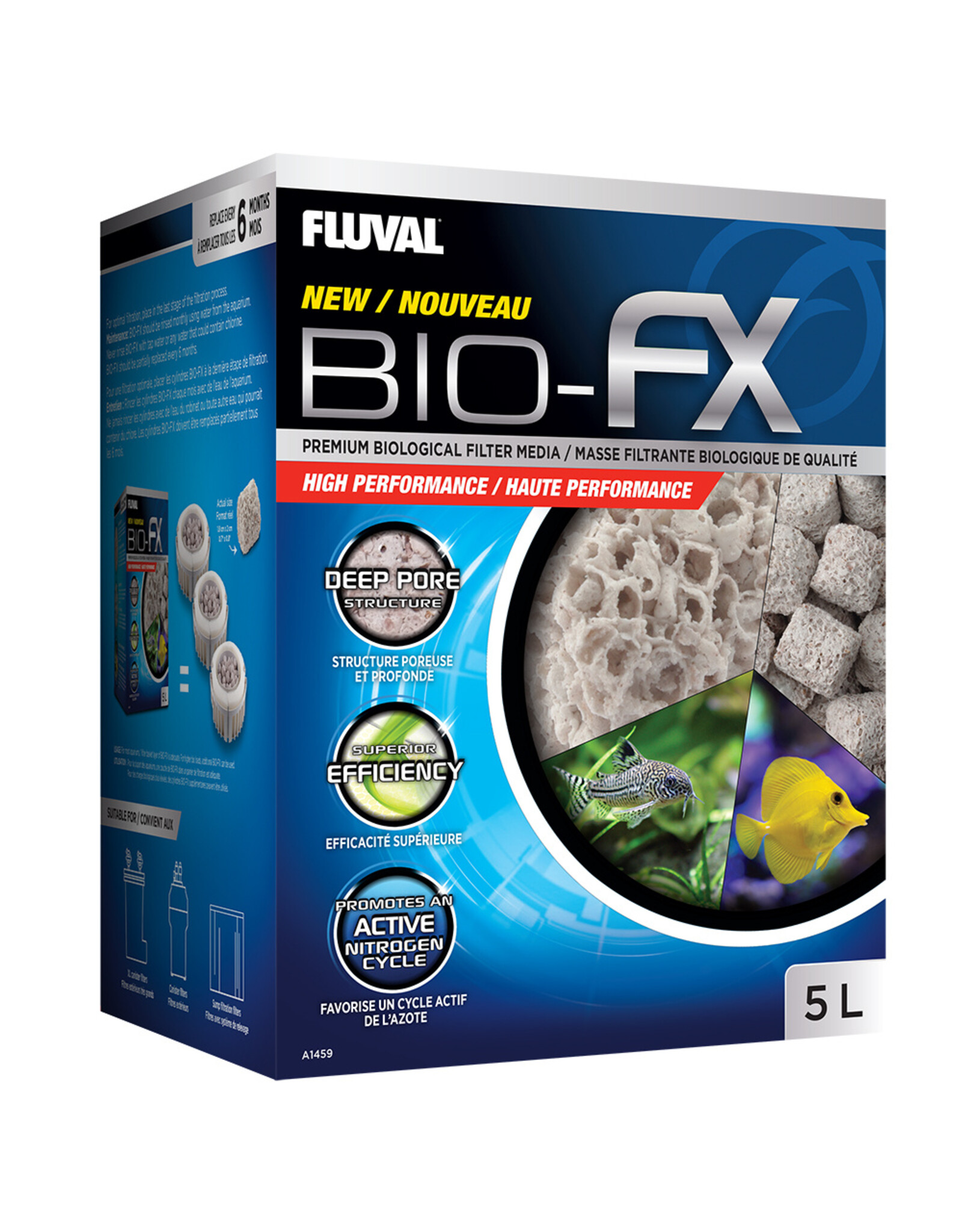 Fluval Fresh Water Fish & Aquariums A1378 Fluval SPEC BIOMAX Filter ...