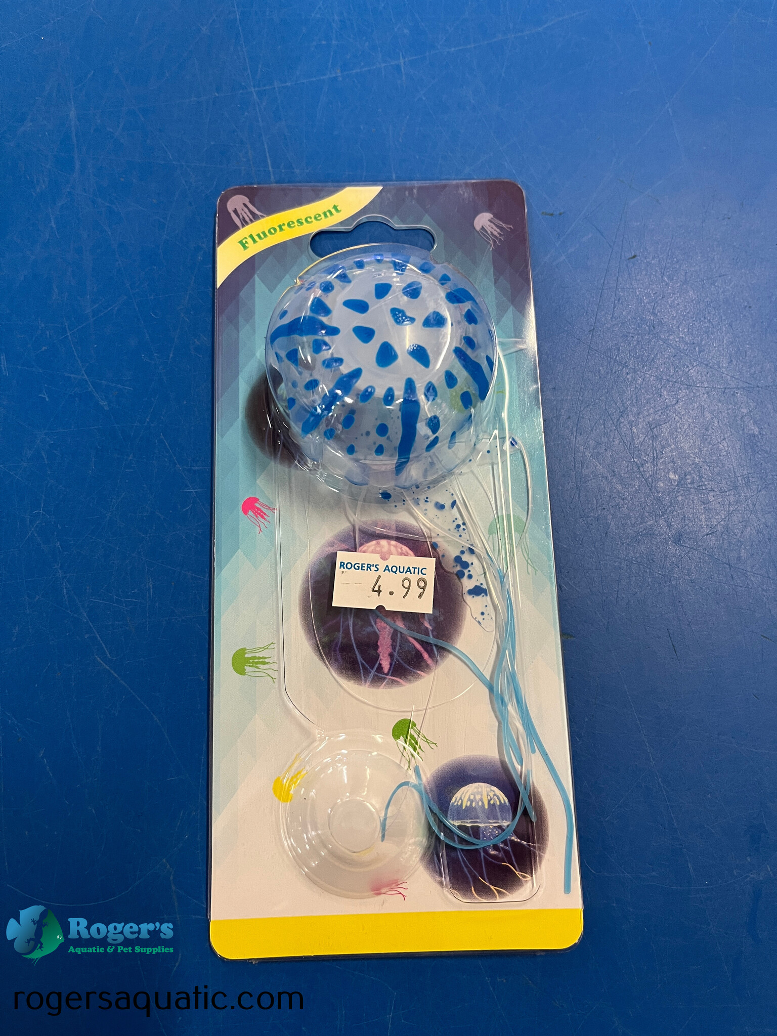 ROGER'S AQUATIC Silicone Jellyfish - Roger's Aquatics & Pet Supplies