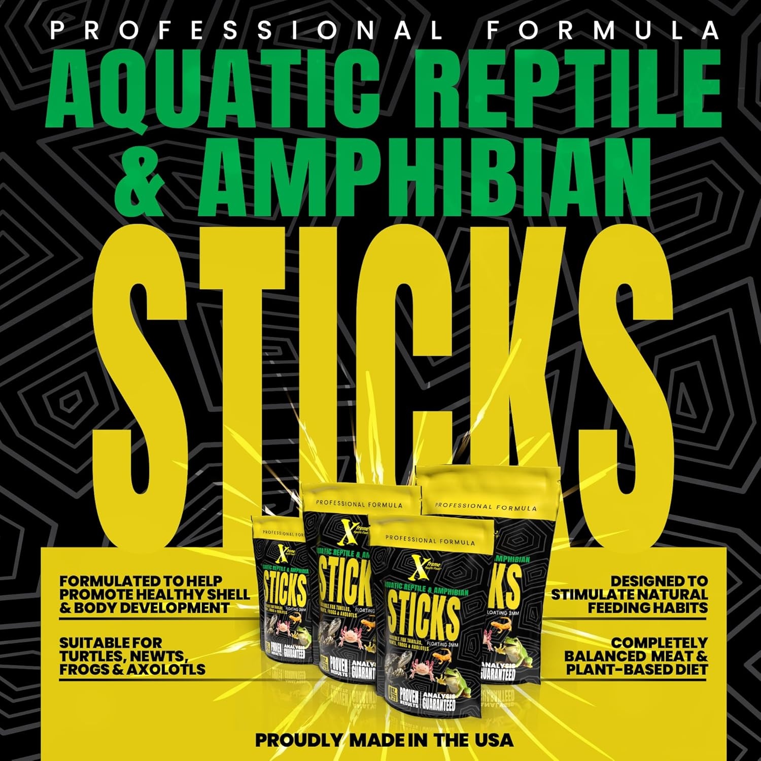 XTREME Aquatic Reptile & Amphibian Sticks - Roger's Aquatics & Pet Supplies