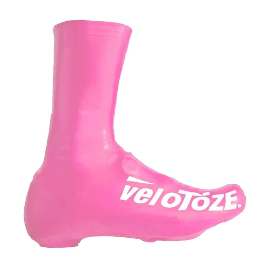 Tall Pink Shoe covers - Mornington & Berwick Cycles