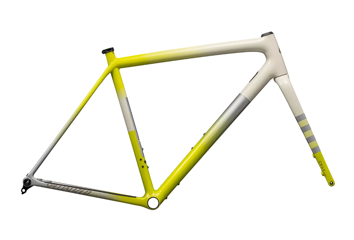 Specialized Crux Carbon Frameset Birch / Ion Metallic / Silver Dust ...