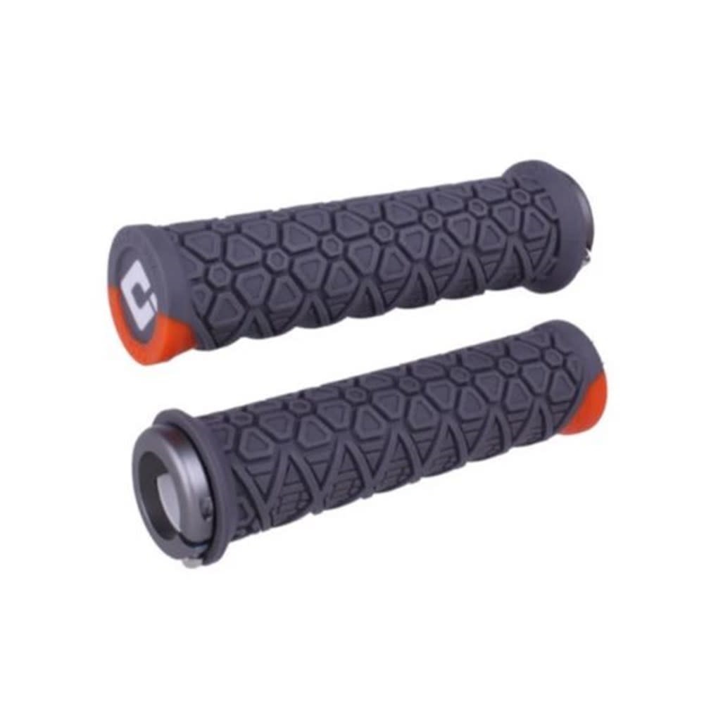 ODI MTB Vanquish D30 Lock-on Grip 135mm Graphite / Orange - Mornington ...