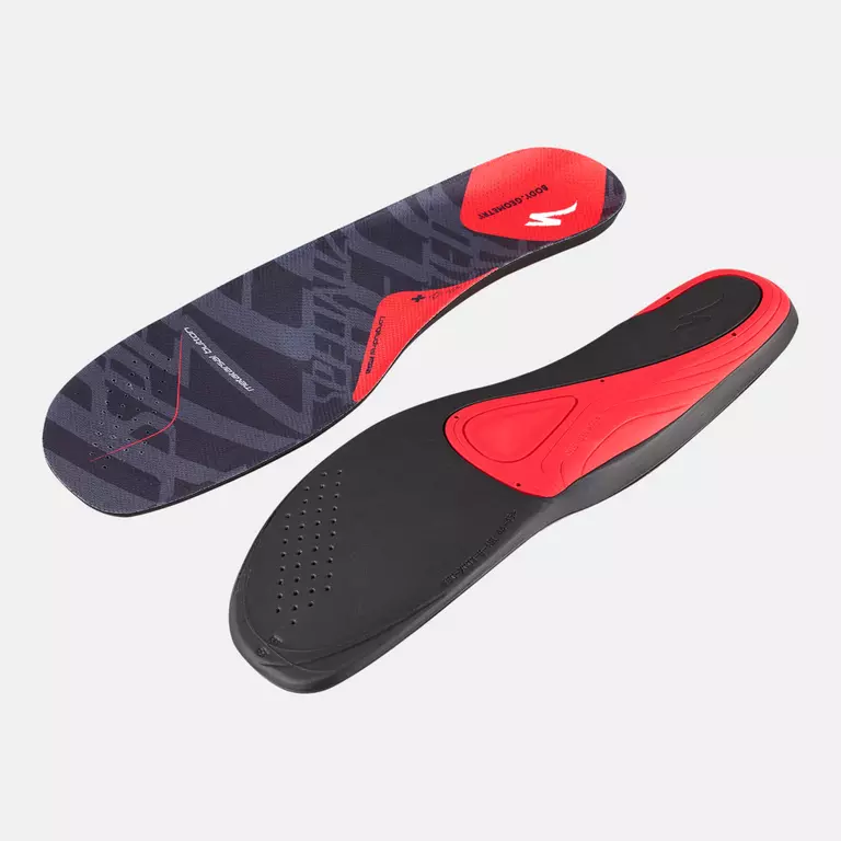 Specialized Body Geometry SL Footbeds Gen 2 Red + (Low Arch Support ...