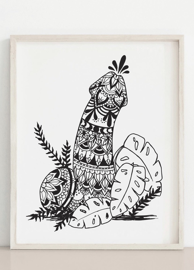 ‘Mandala Penis’ - Cultured Coast