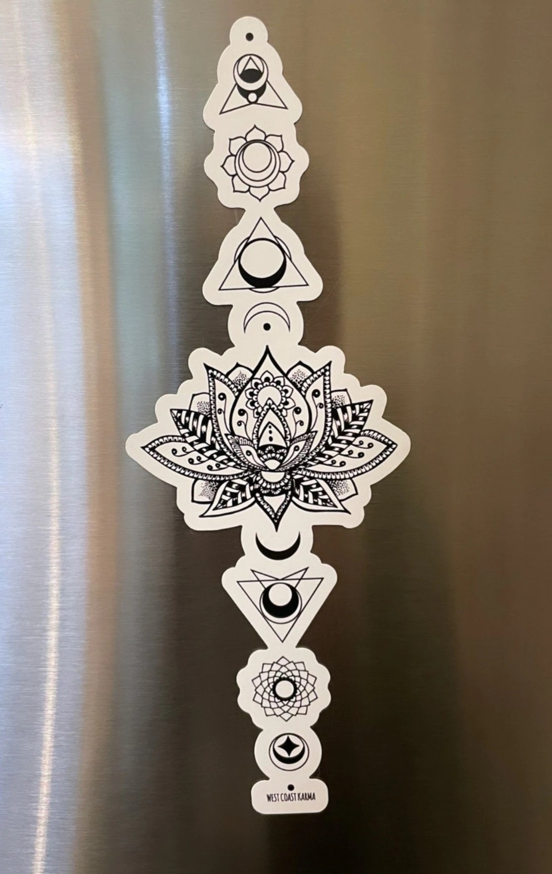 Sacred Lotus Chakra Magnet - Cultured Coast