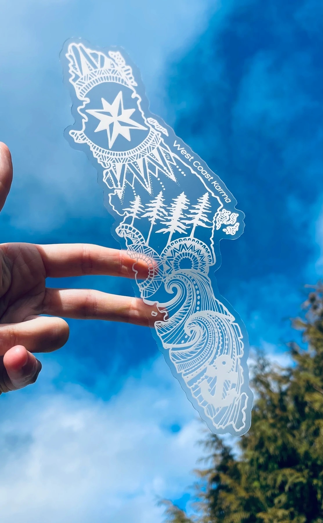 VI Decal- Large - Cultured Coast