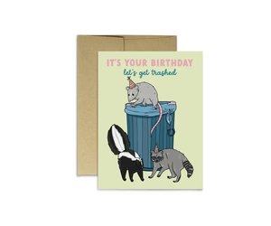 Trashed Birthday Card - Cultured Coast