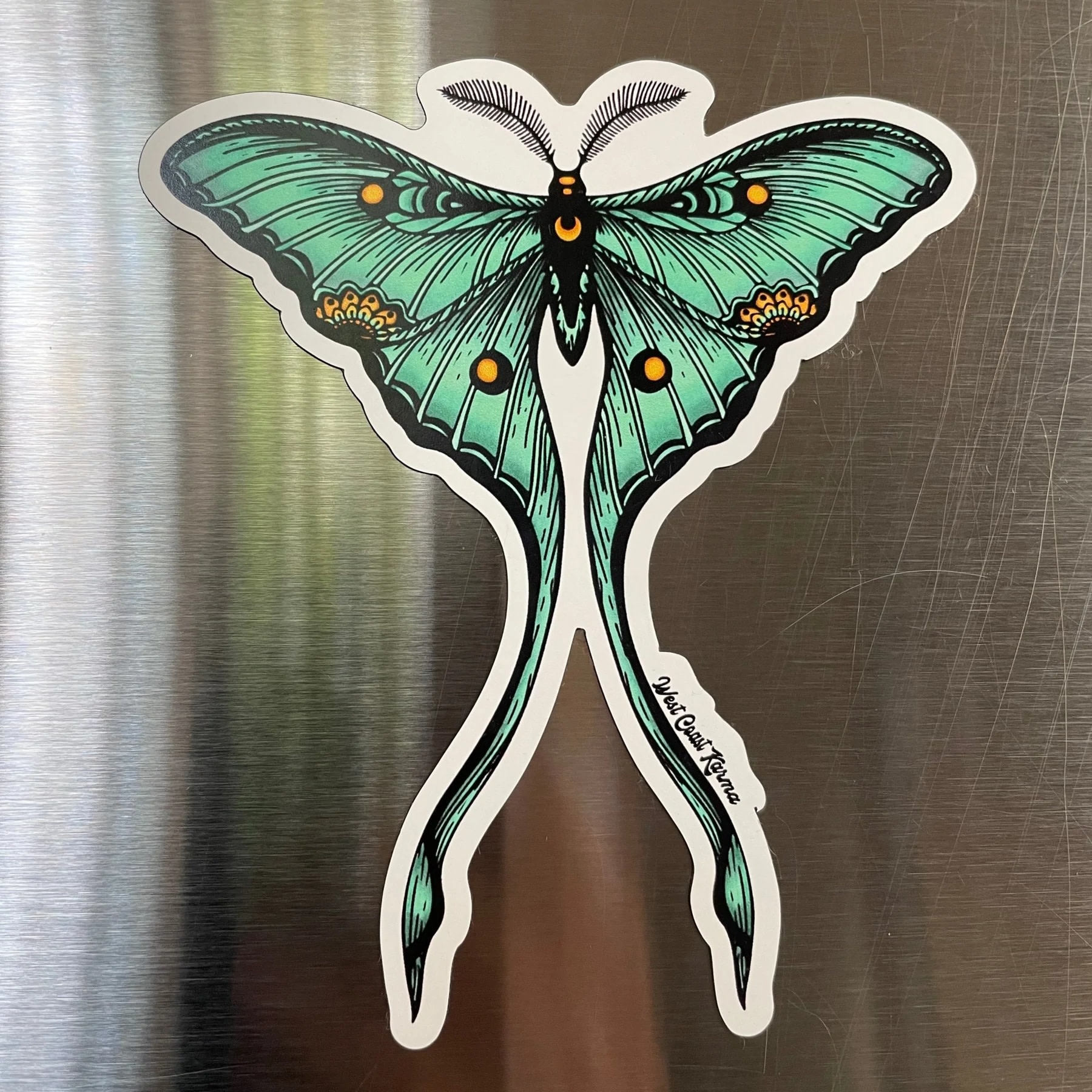 Luna Moth Magnet - Cultured Coast