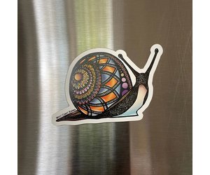 Colourful Snail Magnet - Cultured Coast
