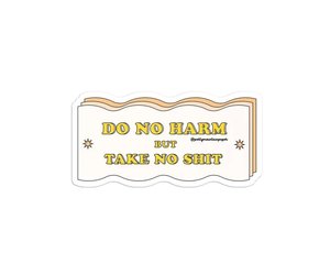 Do Not Harm Sticker - Cultured Coast