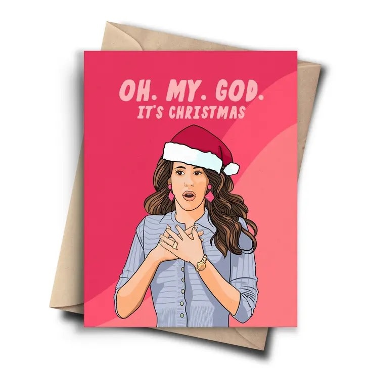 Oh My God It's Christmas Card - Cultured Coast