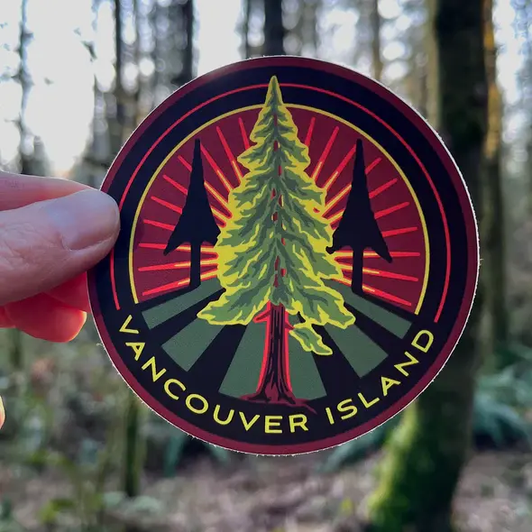 Van Isle Giants Sticker - Cultured Coast