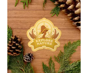 Amanda Weedmark Explore Nature Mushroom Sticker - Cultured Coast
