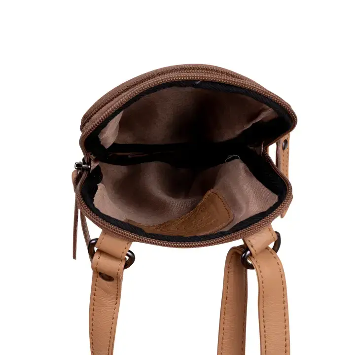 Tan Shoulder Bag - Cultured Coast