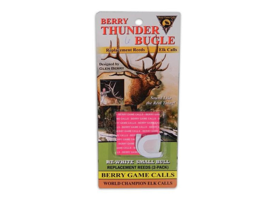 Berry Thunder Bugle White Sm Bull Reeds - Mountain Man Outdoors