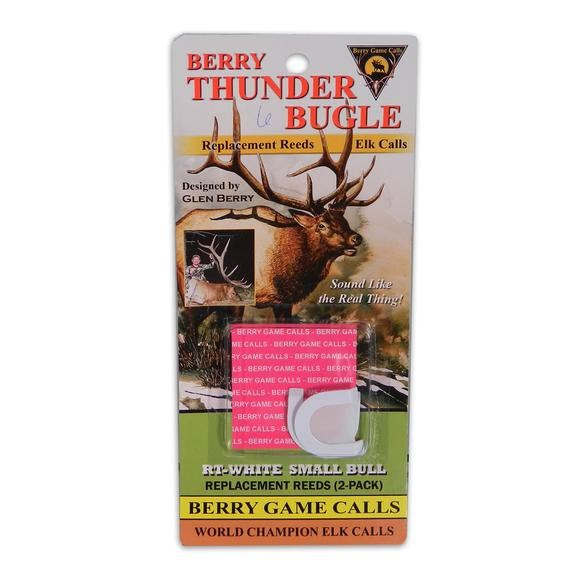 Berry Thunder Bugle White Sm Bull Reeds - Mountain Man Outdoors