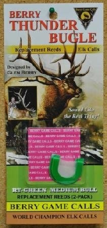 Berry Thunder Bugle Green Med Bull Reeds - Mountain Man Outdoors