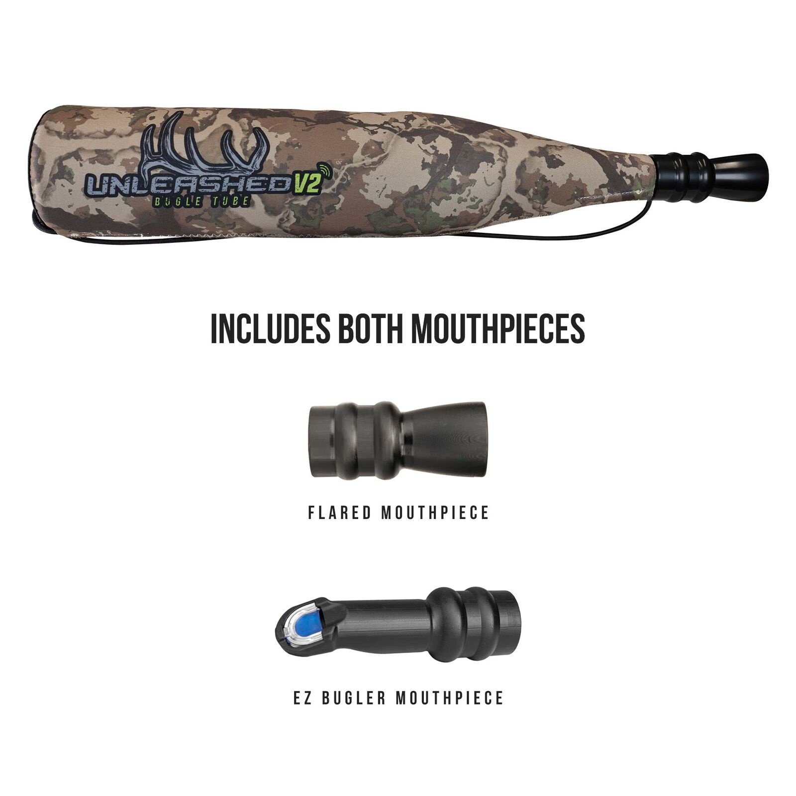 Phelps Elk Call Bugle Tube Unleashed V2.0 w/EZ Bugler and Flared ...