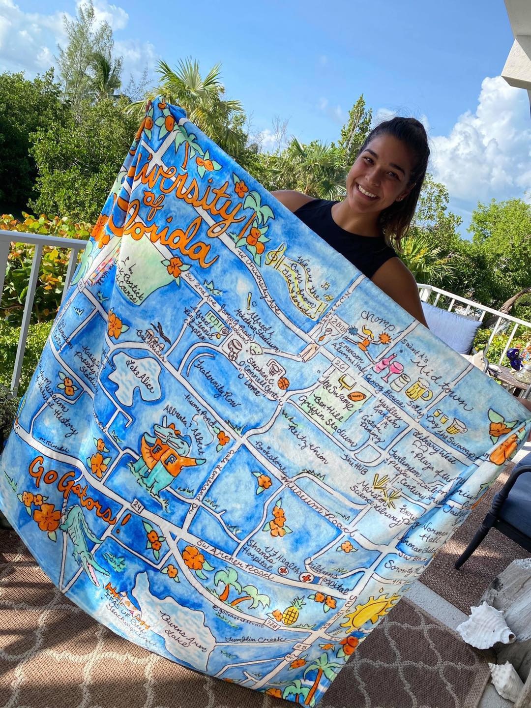 Map Blanket - Tide & Table