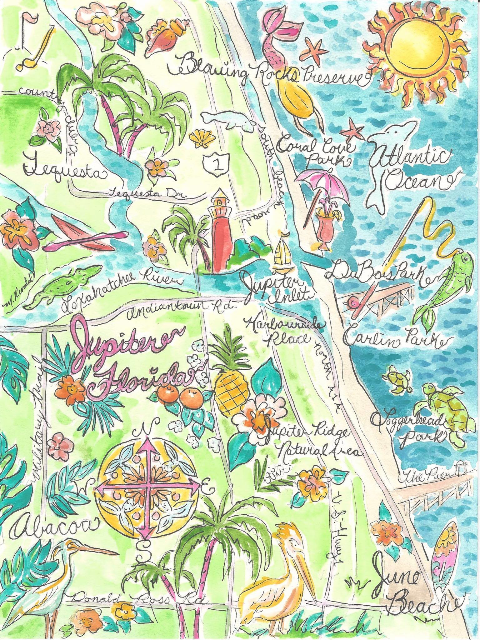 Map Blanket - Tide & Table