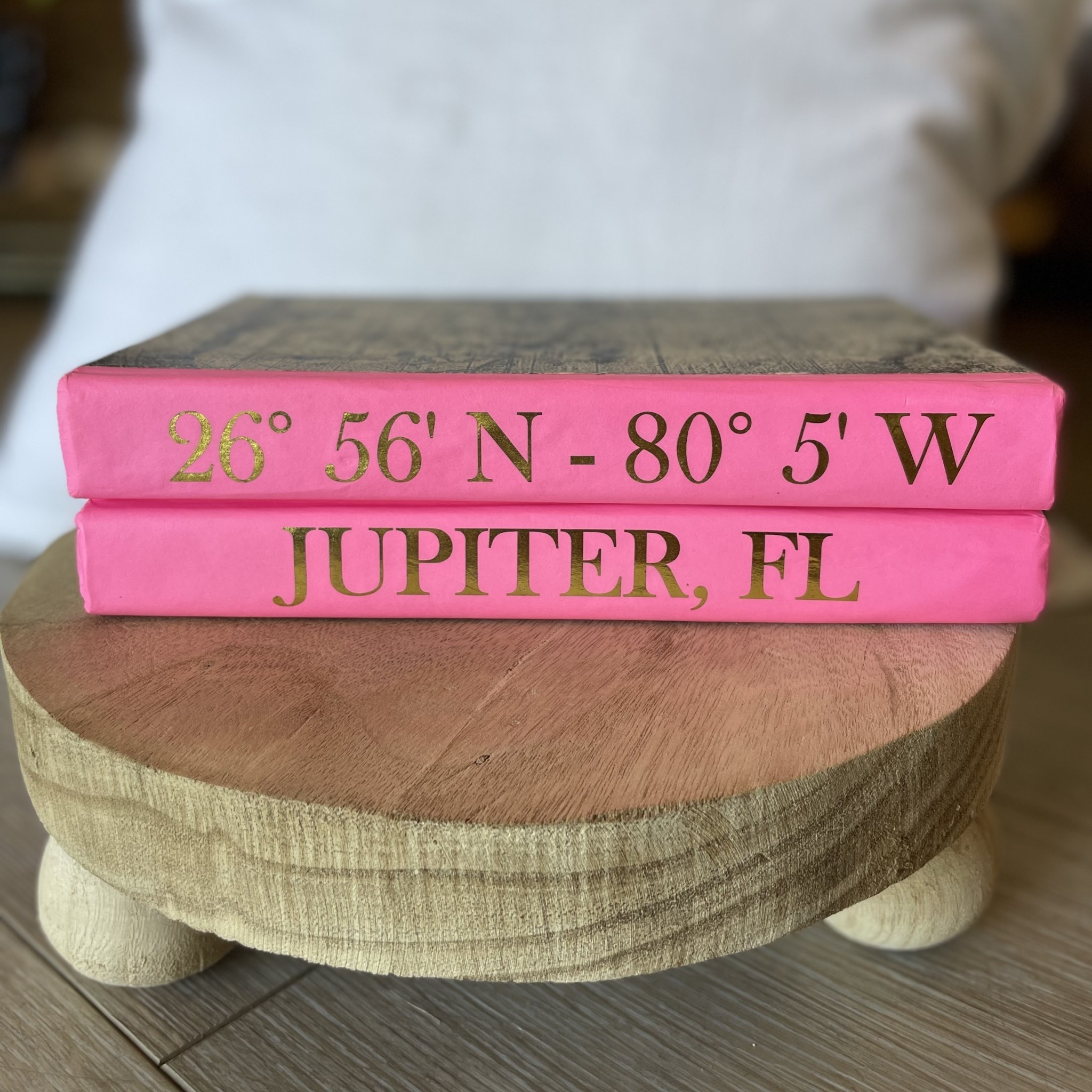 Coordinates Book Set, Jupiter - Tide & Table