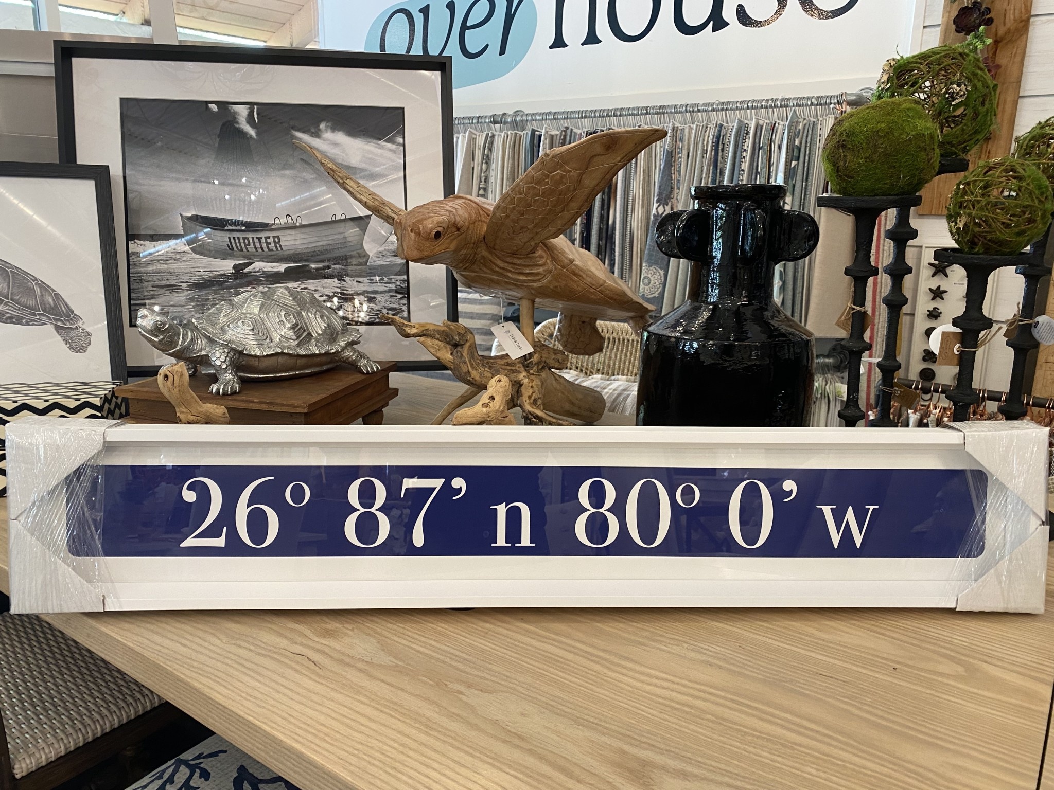 Custom Sign Coordinates - Tide & Table