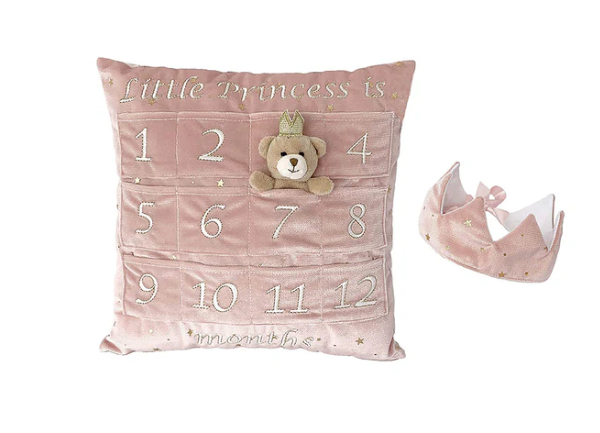 First Year Pillow & Crown Set - Tide & Table