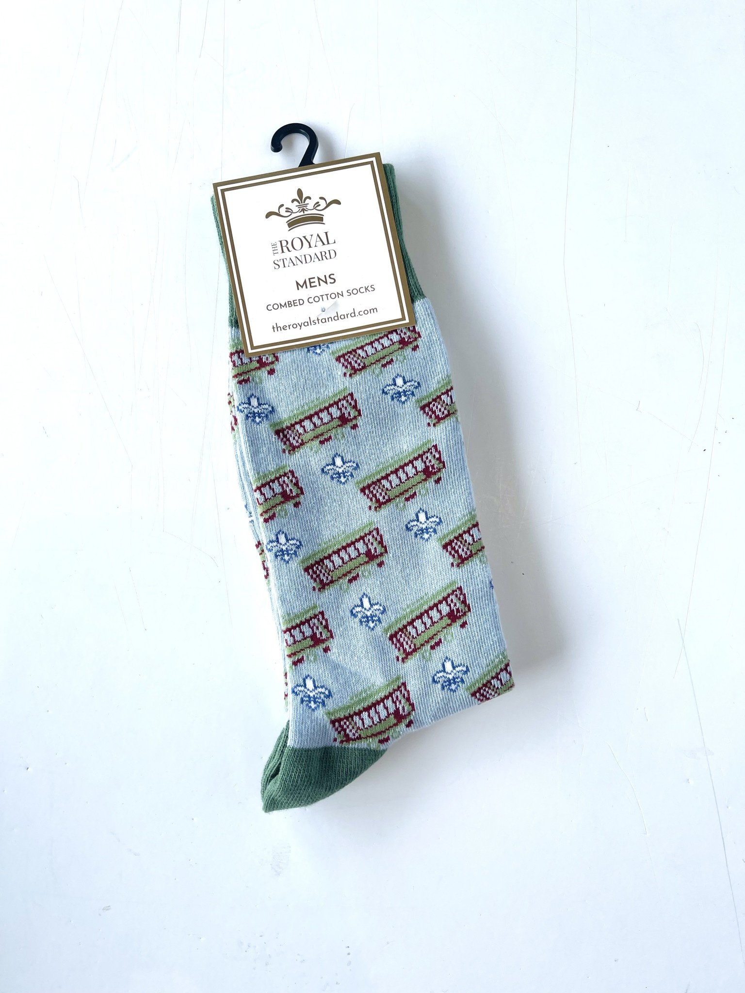 Men's Streetcar Socks - Southern Accents Boutique