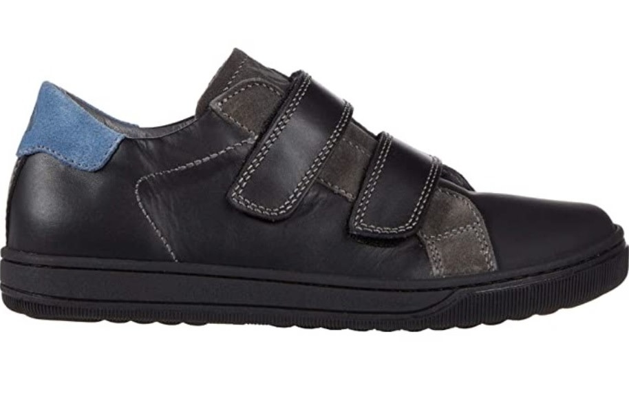 NAT ISAAC-1A31 VL Gum Nappa NERO - Chaussures Laura-Jo
