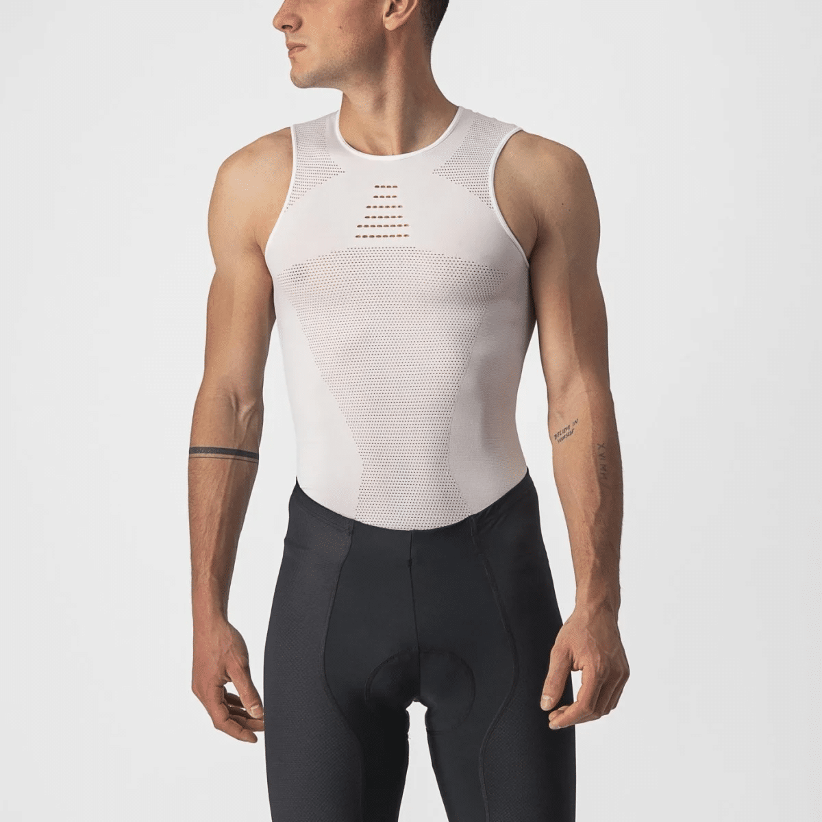 Castelli Core Seamless White Base Layer - Davelo