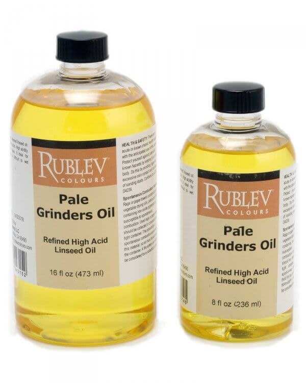 Rublev Colours Pale Grinders Oil 8 fl oz | ARTiculations Art Supply ...