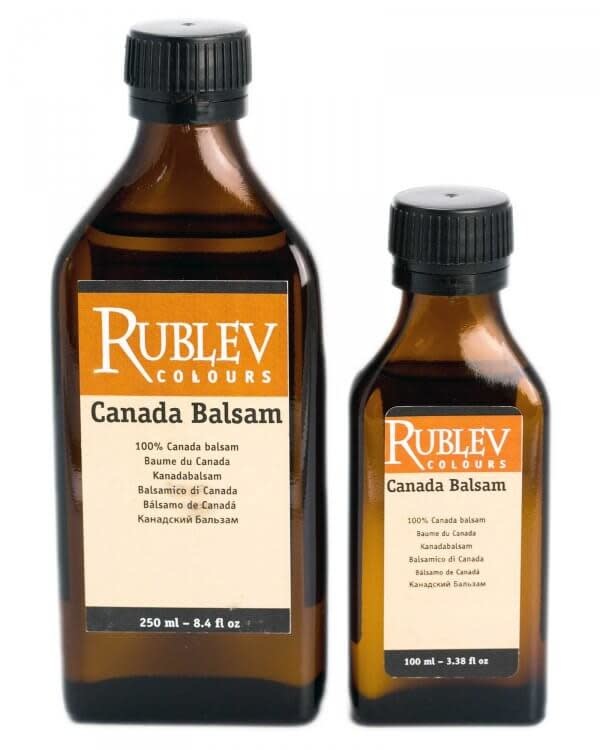 Rublev Colors Canada Balsam OIl - ARTiculations