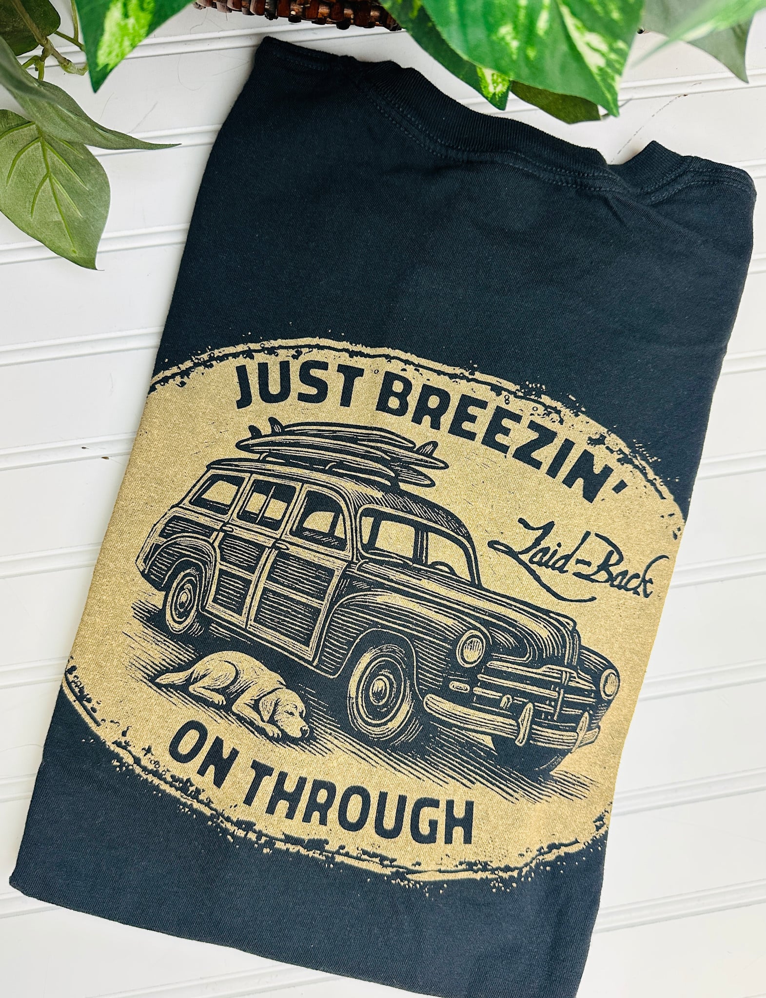 Laid Back Breezin T-Shirt - The Clothes Mine