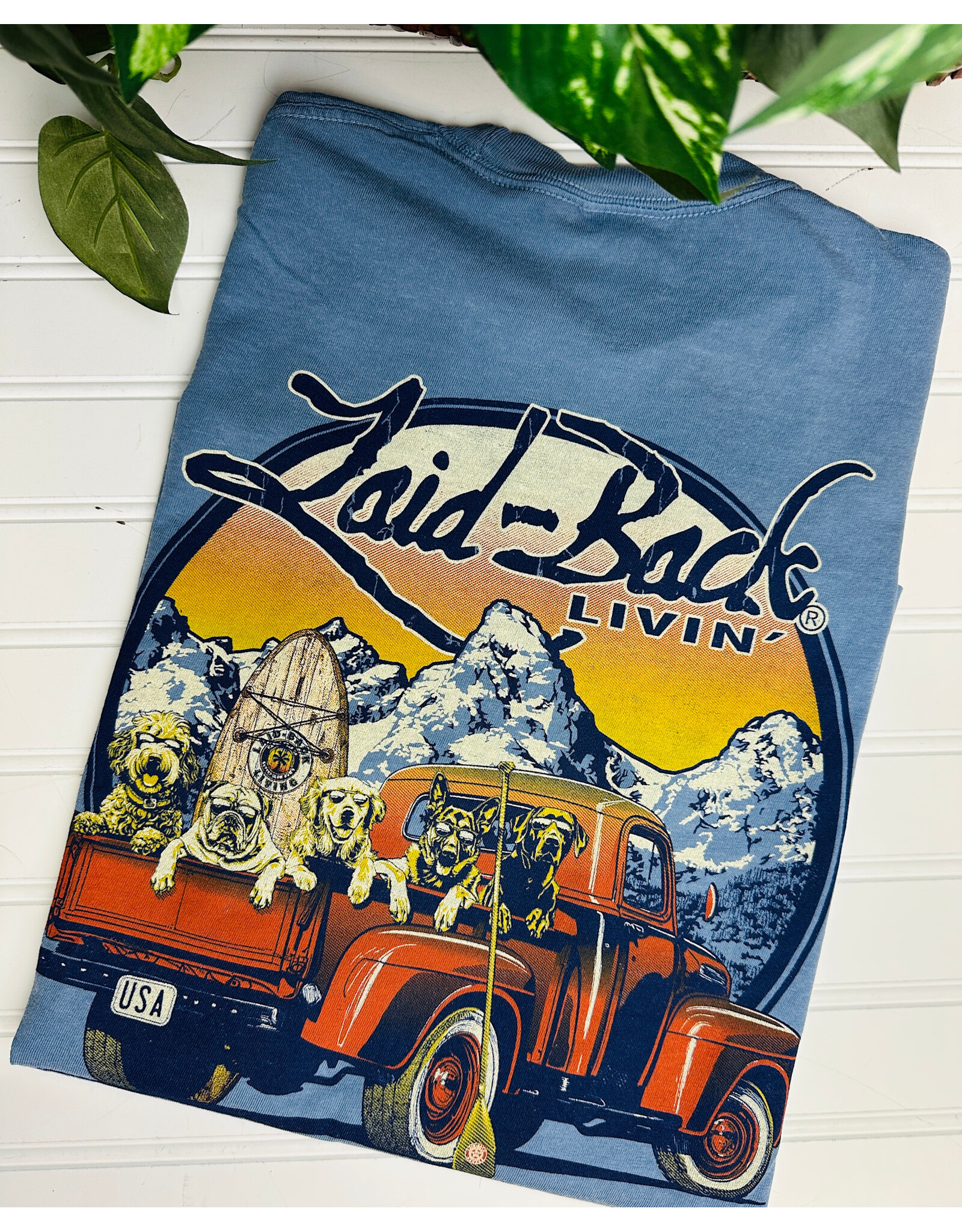 Laid Back Truck Dogs SUP T-Shirt - The Clothes Mine