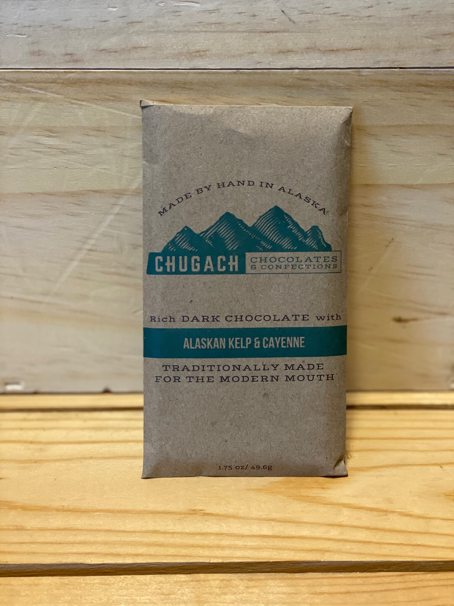 Chugach Chocolates AK Kelp and Cayenne Bar - La Bodega Flagship