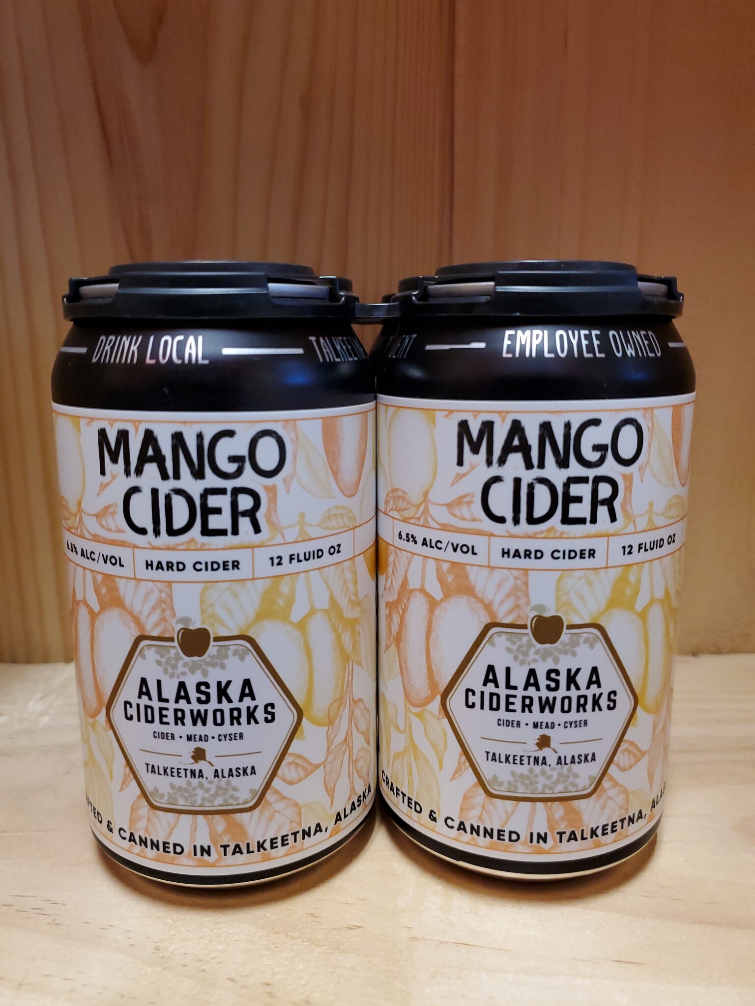 Alaska Ciderworks Mango Cider Cans 4-pack - La Bodega Flagship
